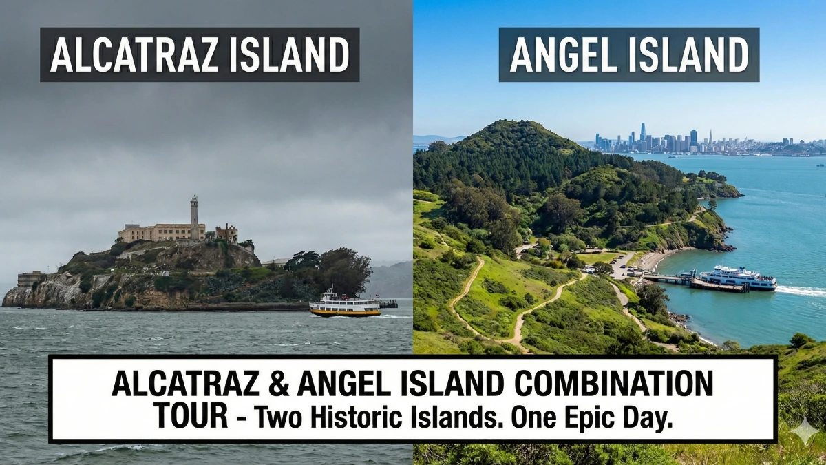 Alcatraz & Angel Island Combination Tour